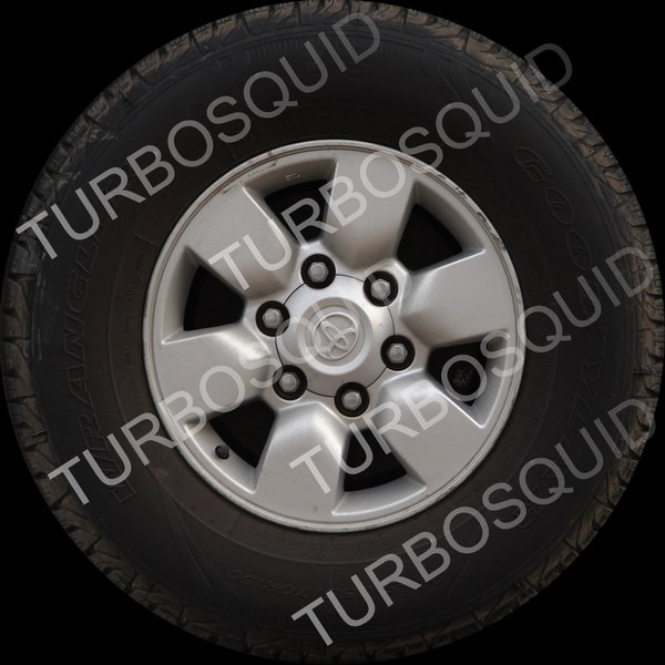 Texture JPEG wheel Toyota Hilux