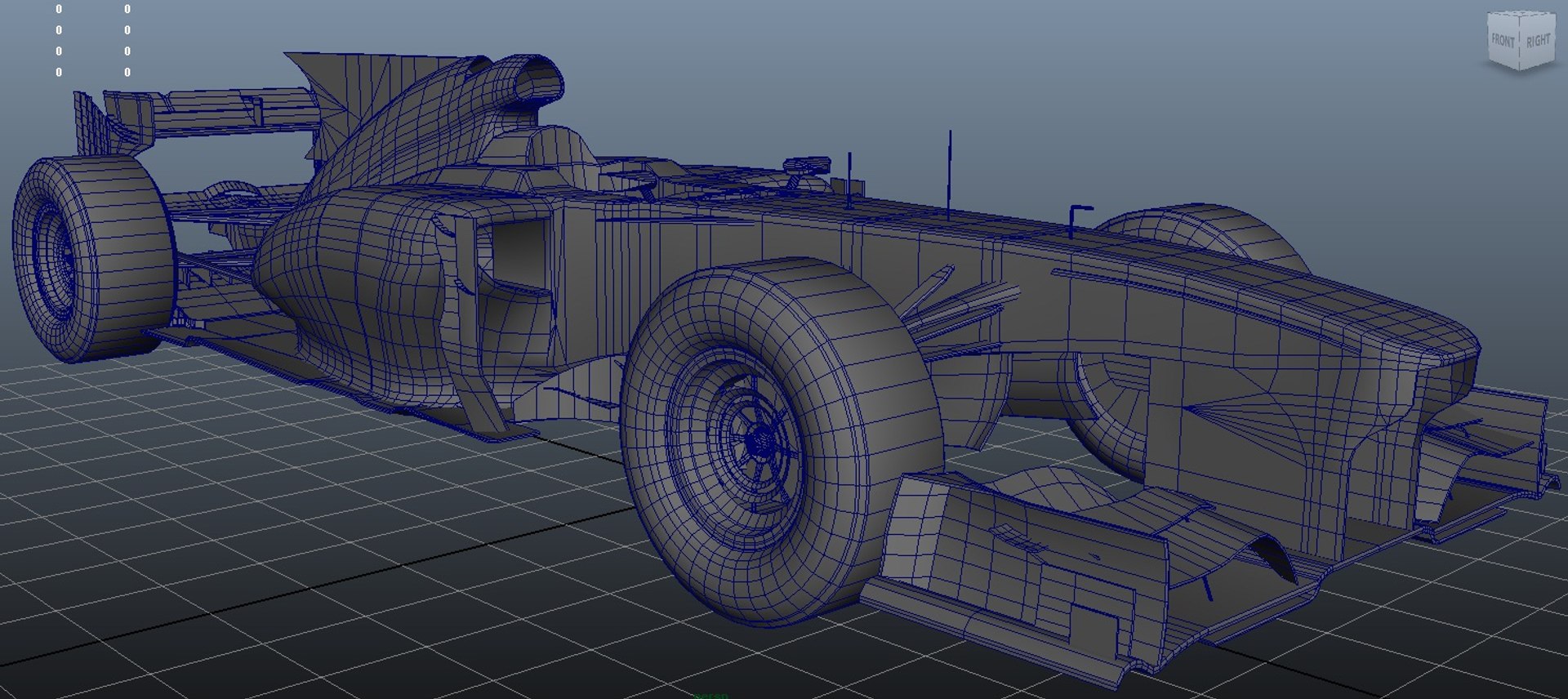 Maya Formule 1 Fantasy Car