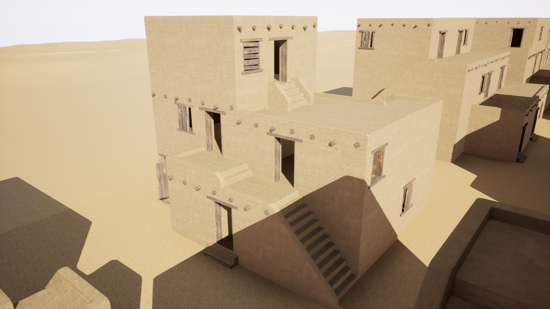 Ancient Desert House 3D Model - TurboSquid 2346431