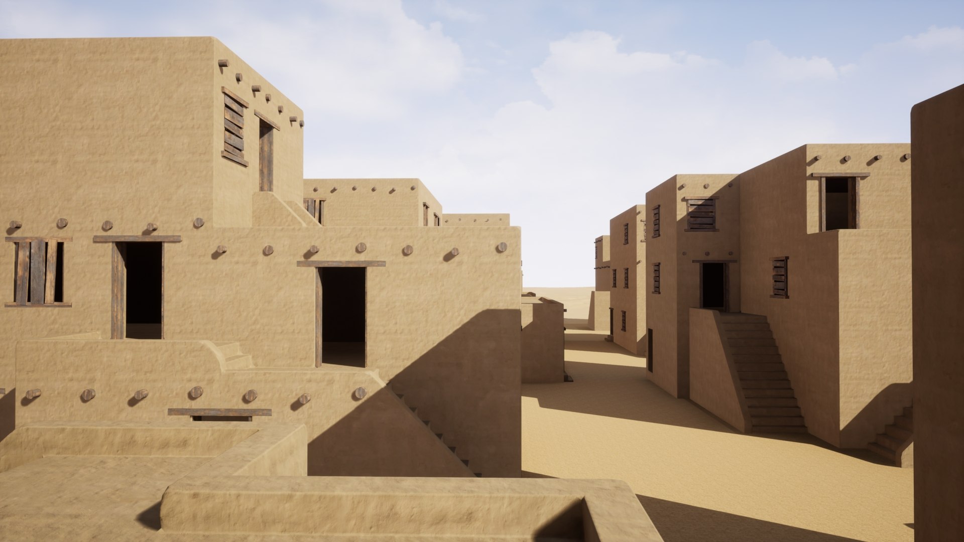 Ancient Desert House 3D Model - TurboSquid 2346431