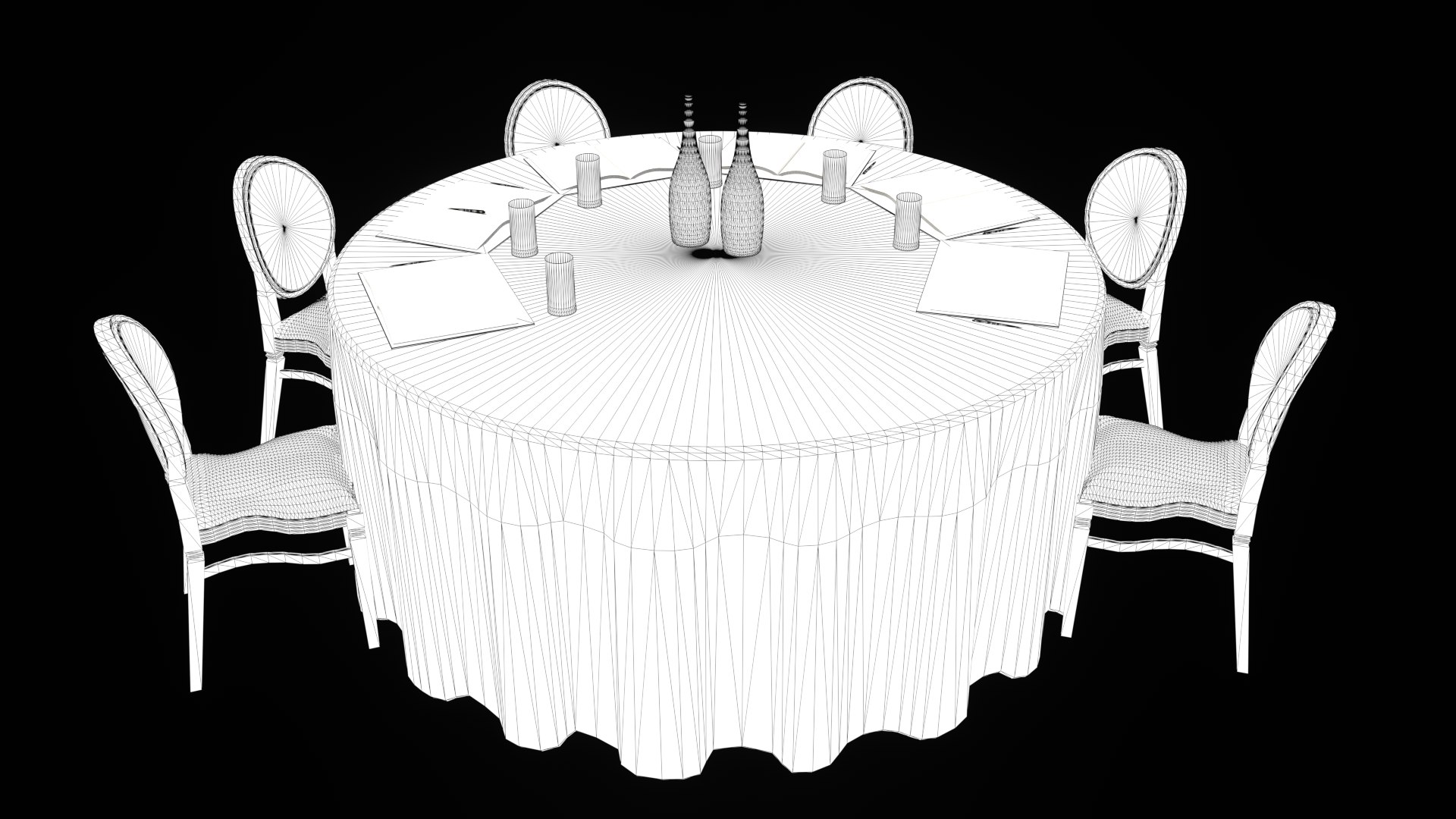 Conference Table 3D Model - TurboSquid 1899075