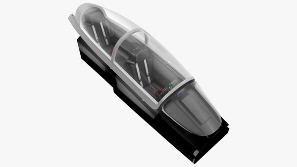 Fighter Aircraft Tandem Cockpit 3D - TurboSquid 1828087