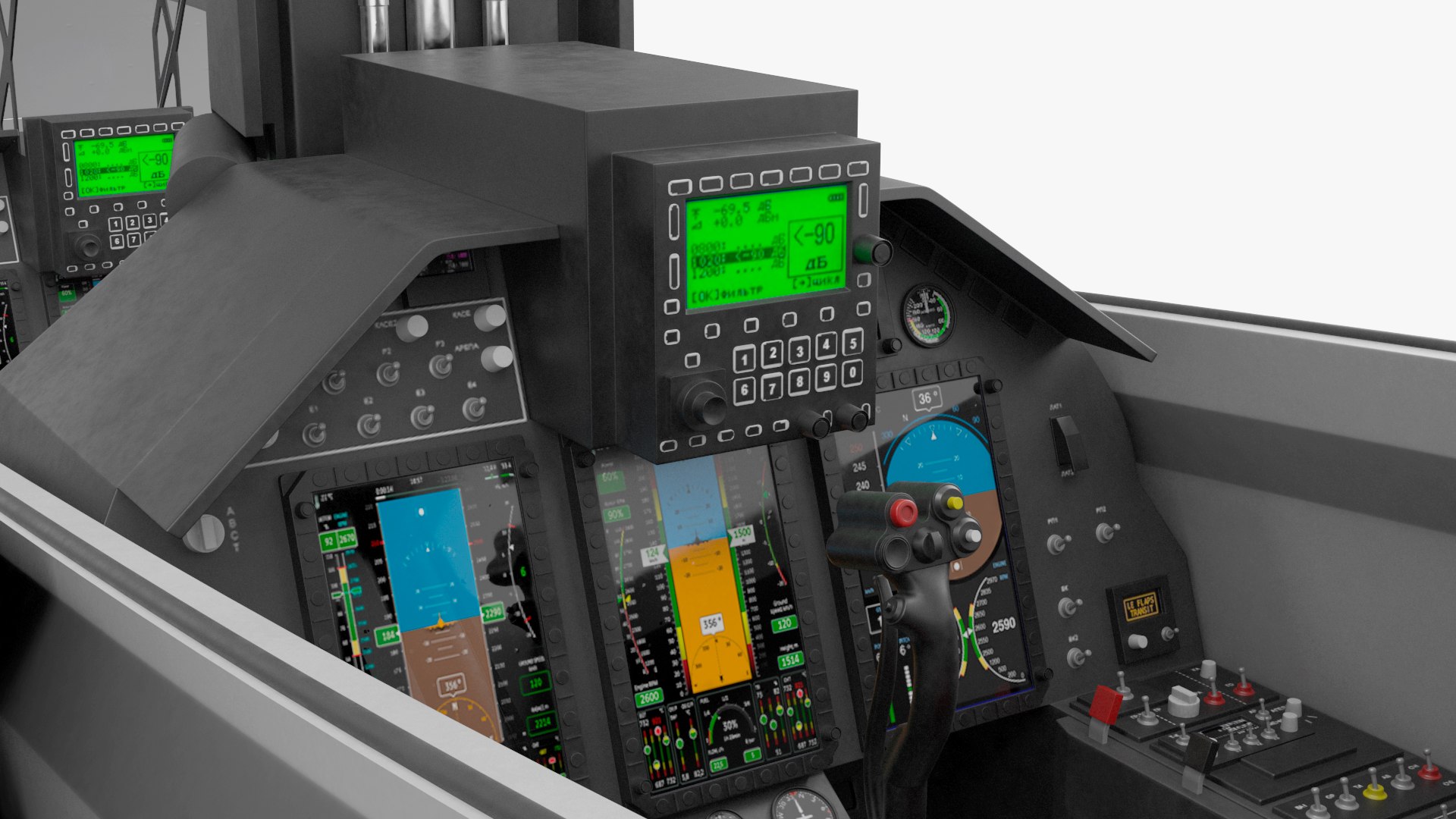 Fighter Aircraft Tandem Cockpit 3D - TurboSquid 1828087