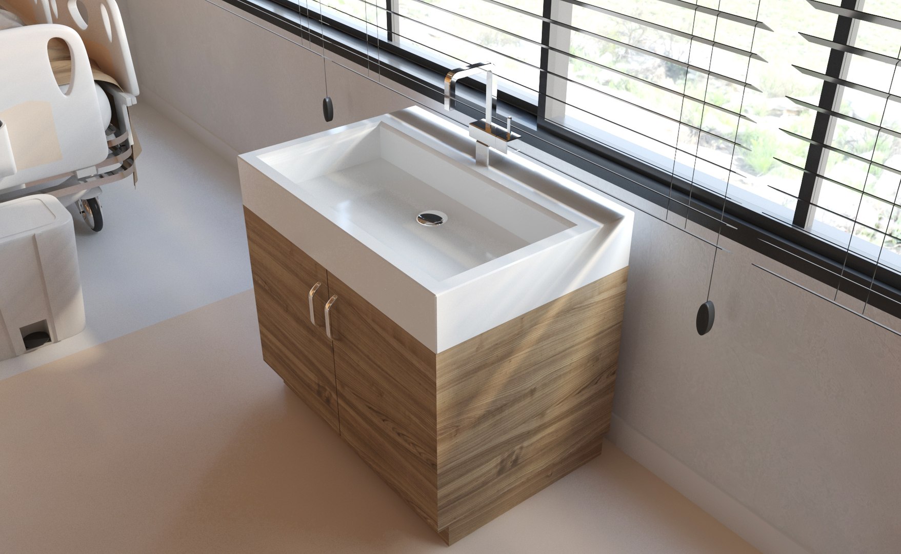 3D Emergency Ward Interior Hospital - TurboSquid 1590576