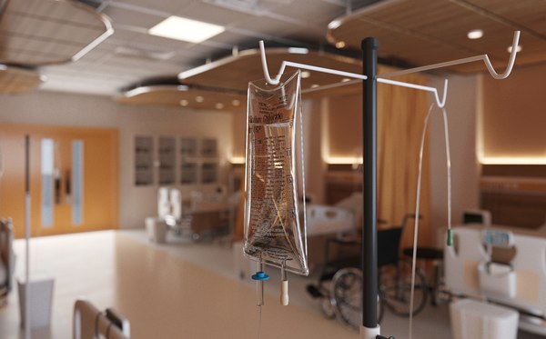 3D emergency ward interior hospital - TurboSquid 1590576