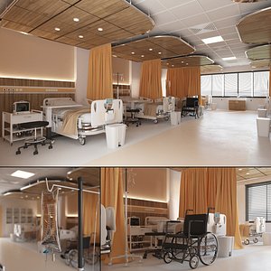 Hospital Room 3D Models for Download | TurboSquid
