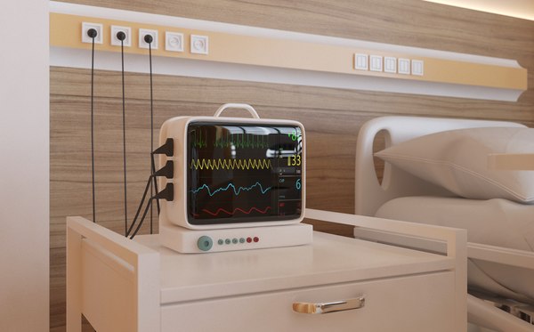 3D emergency ward interior hospital - TurboSquid 1590576