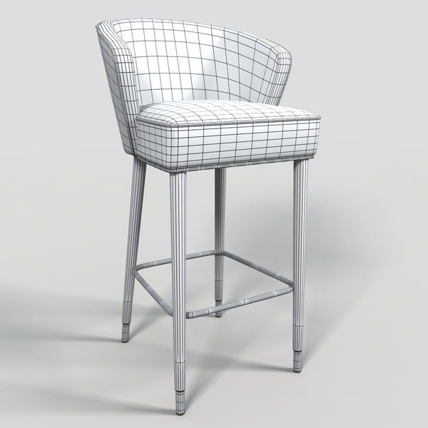bar stool 3d model