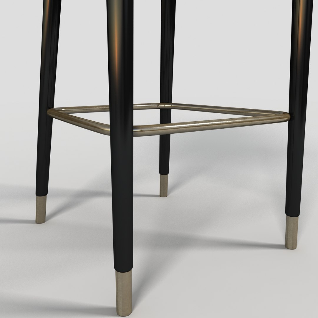 Bar Stool 3d Model
