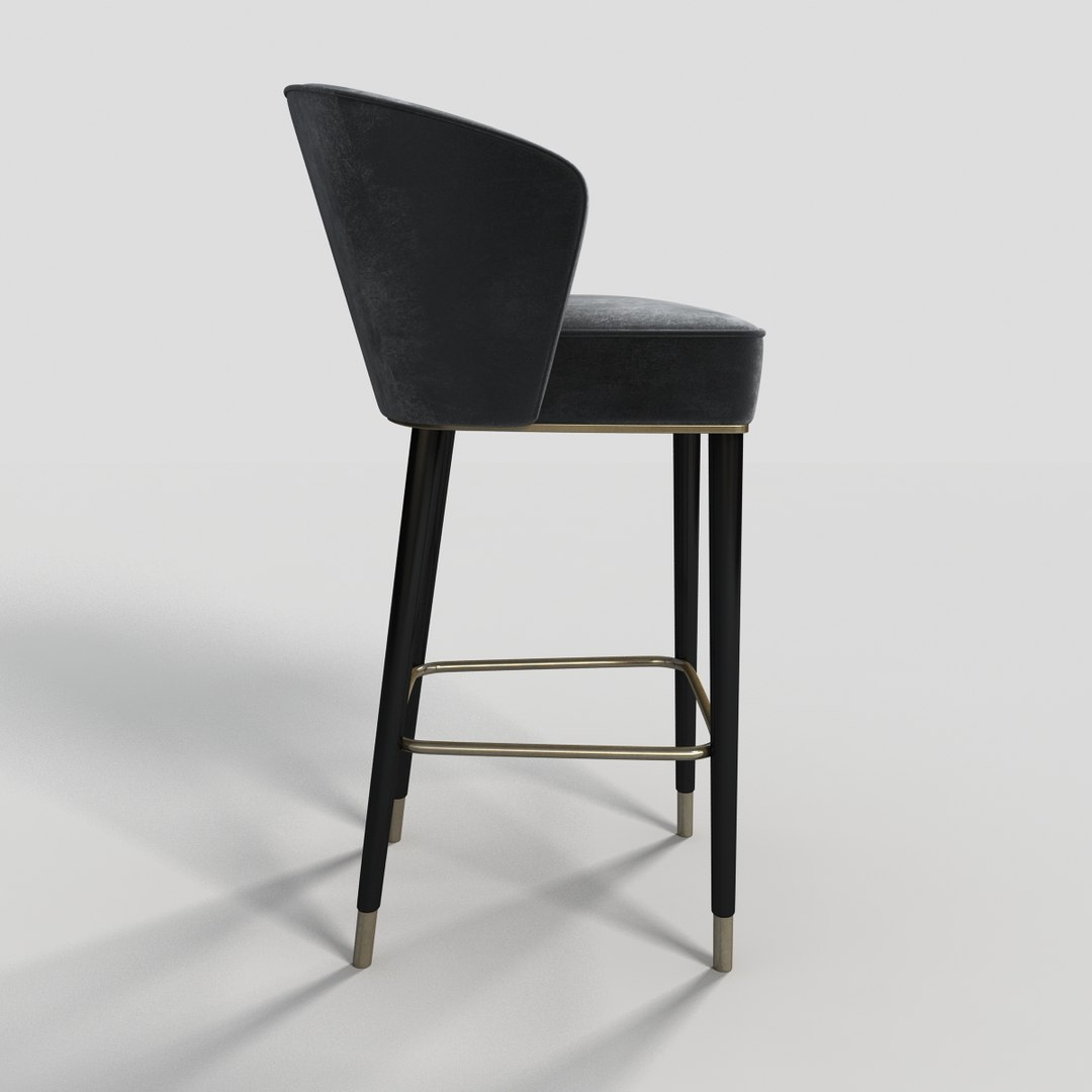 Bar Stool 3d Model