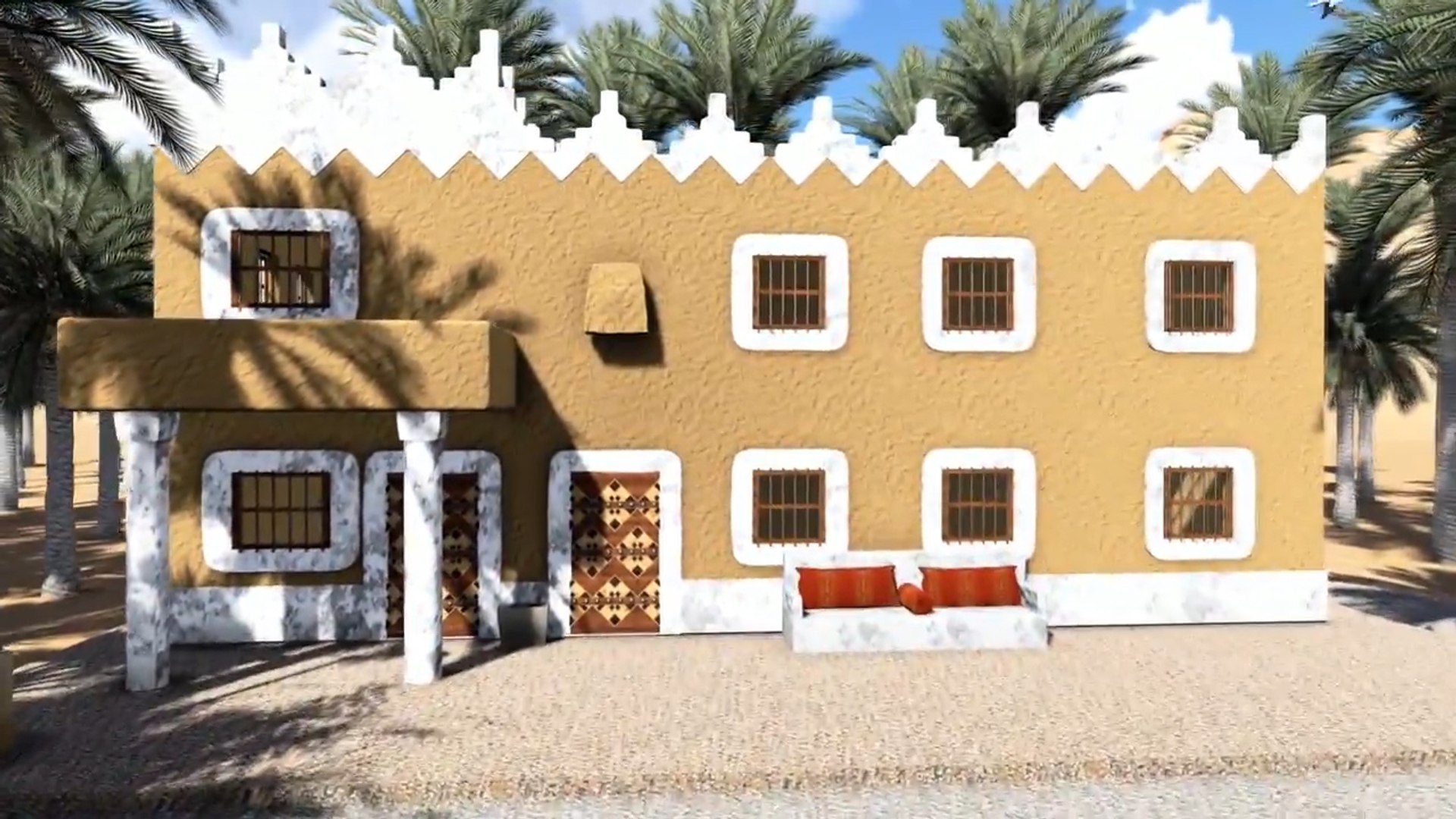 3d Building Saudi Arabia Model