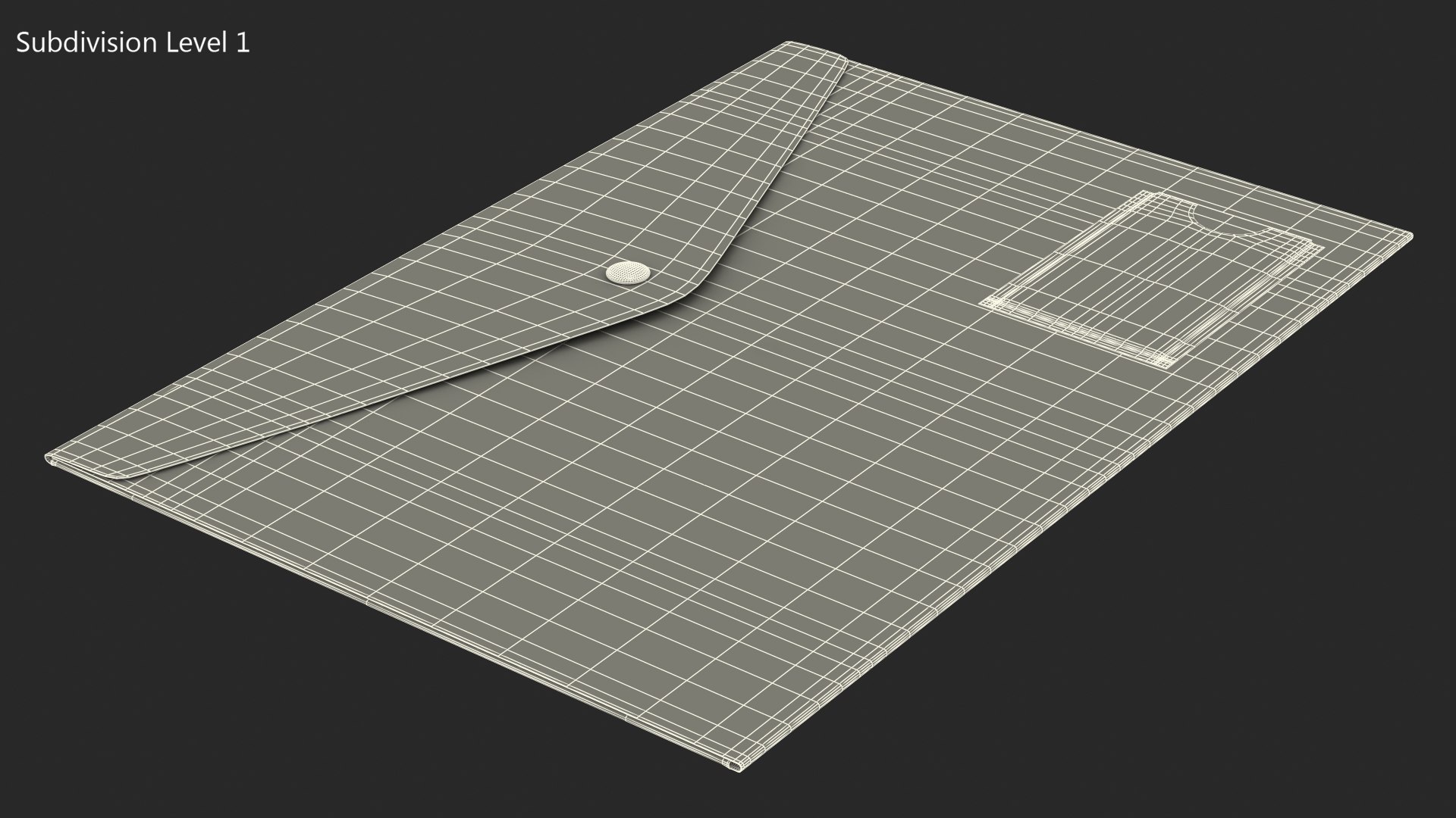 3D Transparent A4 Plastic Document Folder Model - TurboSquid 1772218