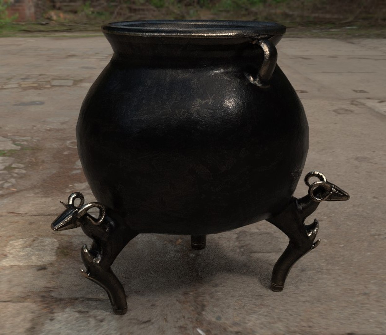 3d Model Cauldron