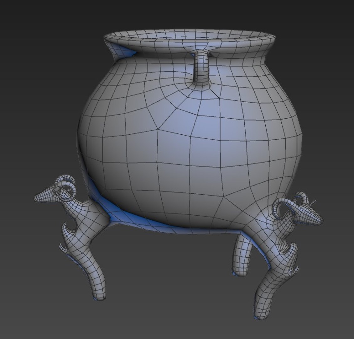 3d Model Cauldron