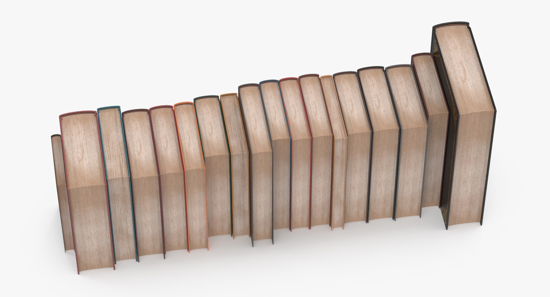 Classic Library Book Set Design Max