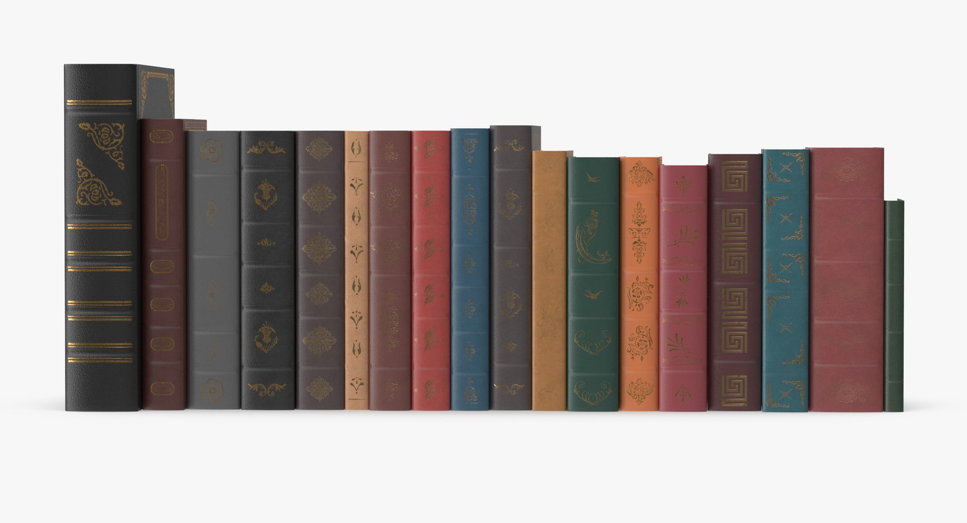 Classic Library Book Set Design Max