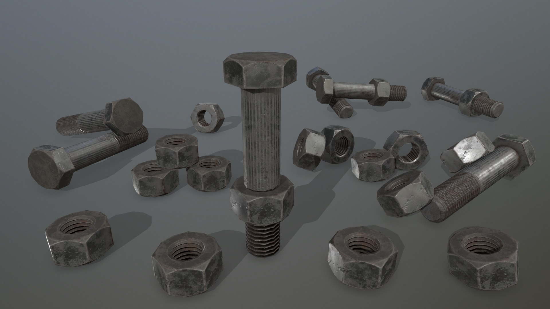 Bolts 3D model - TurboSquid 1507545