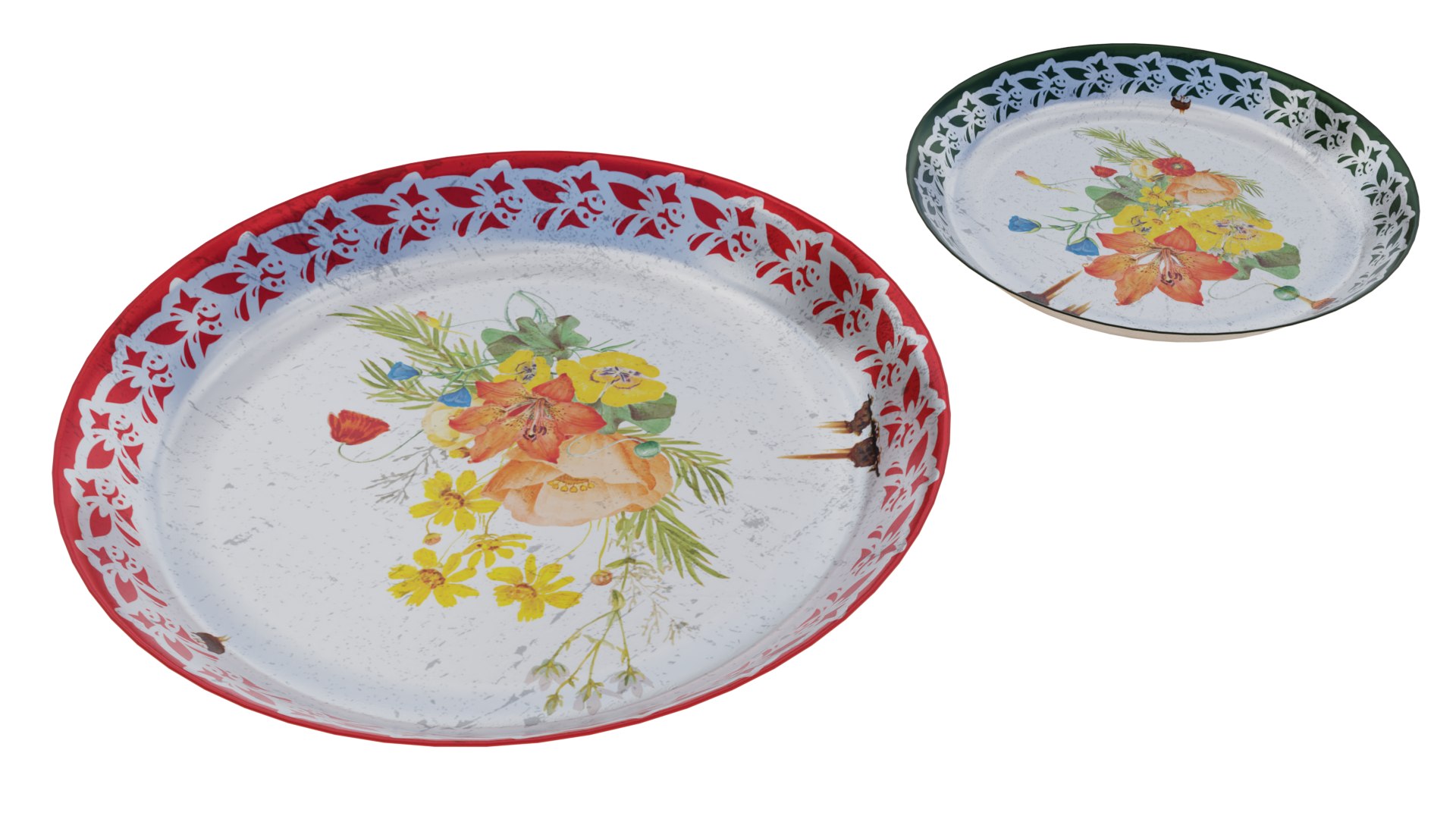 Thai Tray 3D Model - TurboSquid 2132621