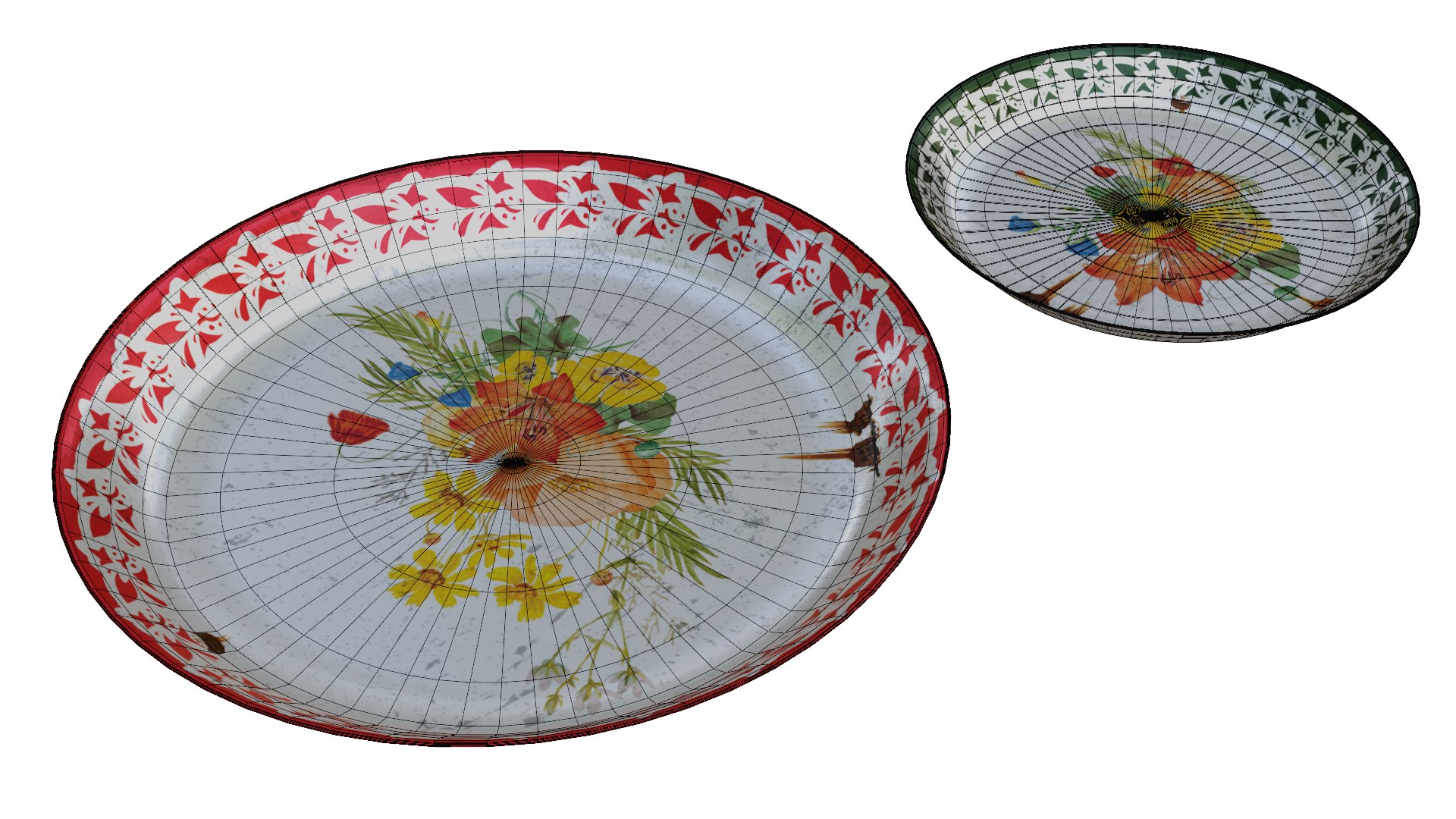 Thai Tray 3D Model - TurboSquid 2132621