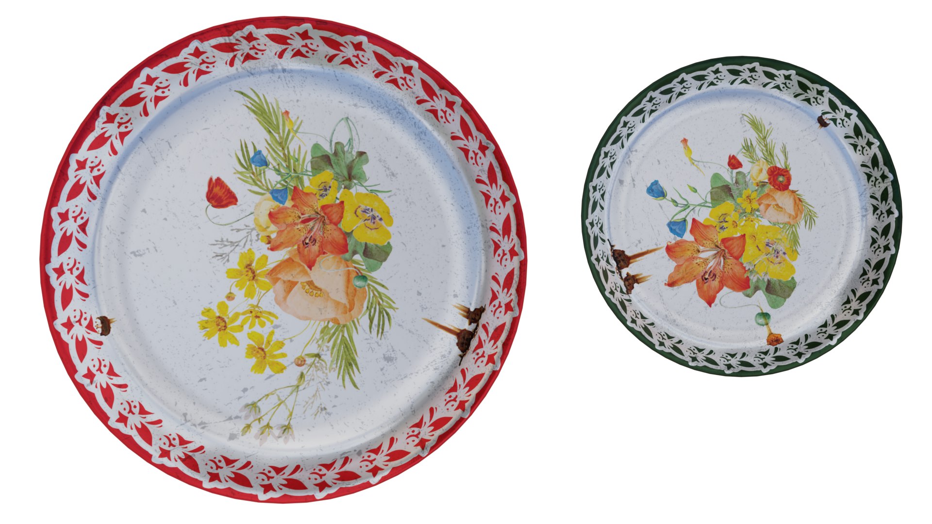 Thai Tray 3D Model - TurboSquid 2132621