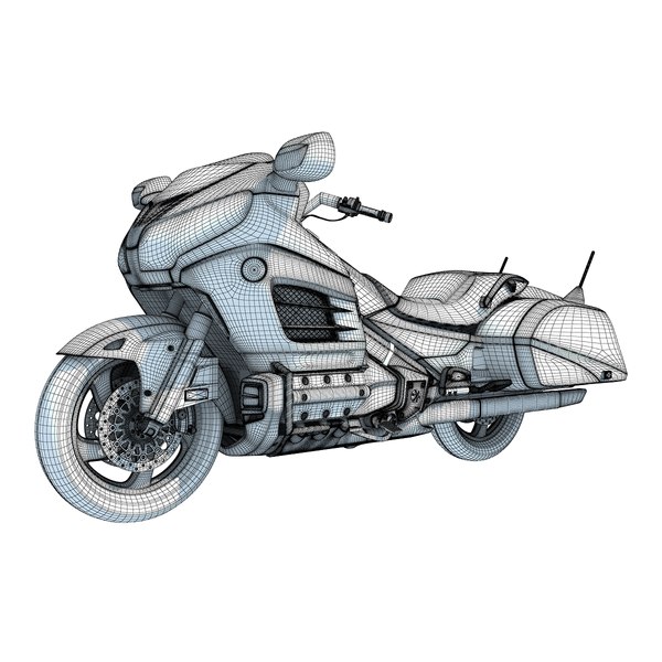 3d goldwing motorcycle