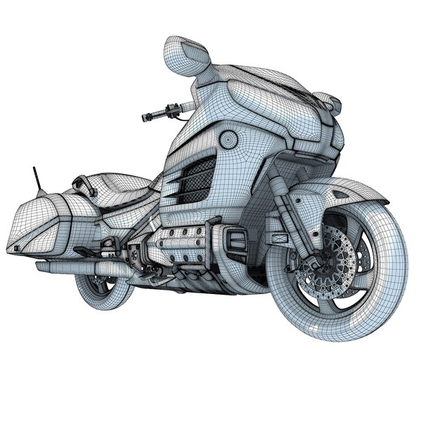 3d goldwing motorcycle