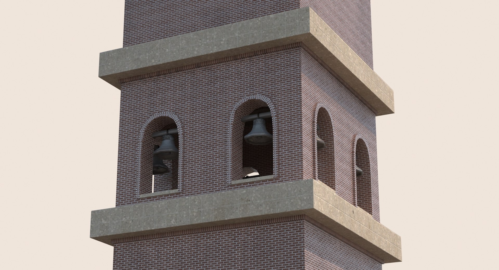 3d Clock Tower Model