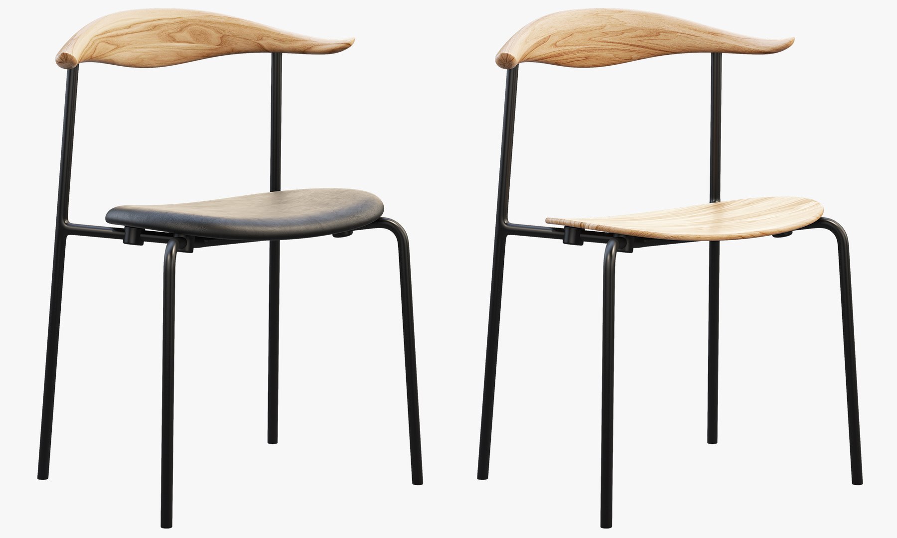 Ch88 Chair Hans Wegner 3D - TurboSquid 1486509