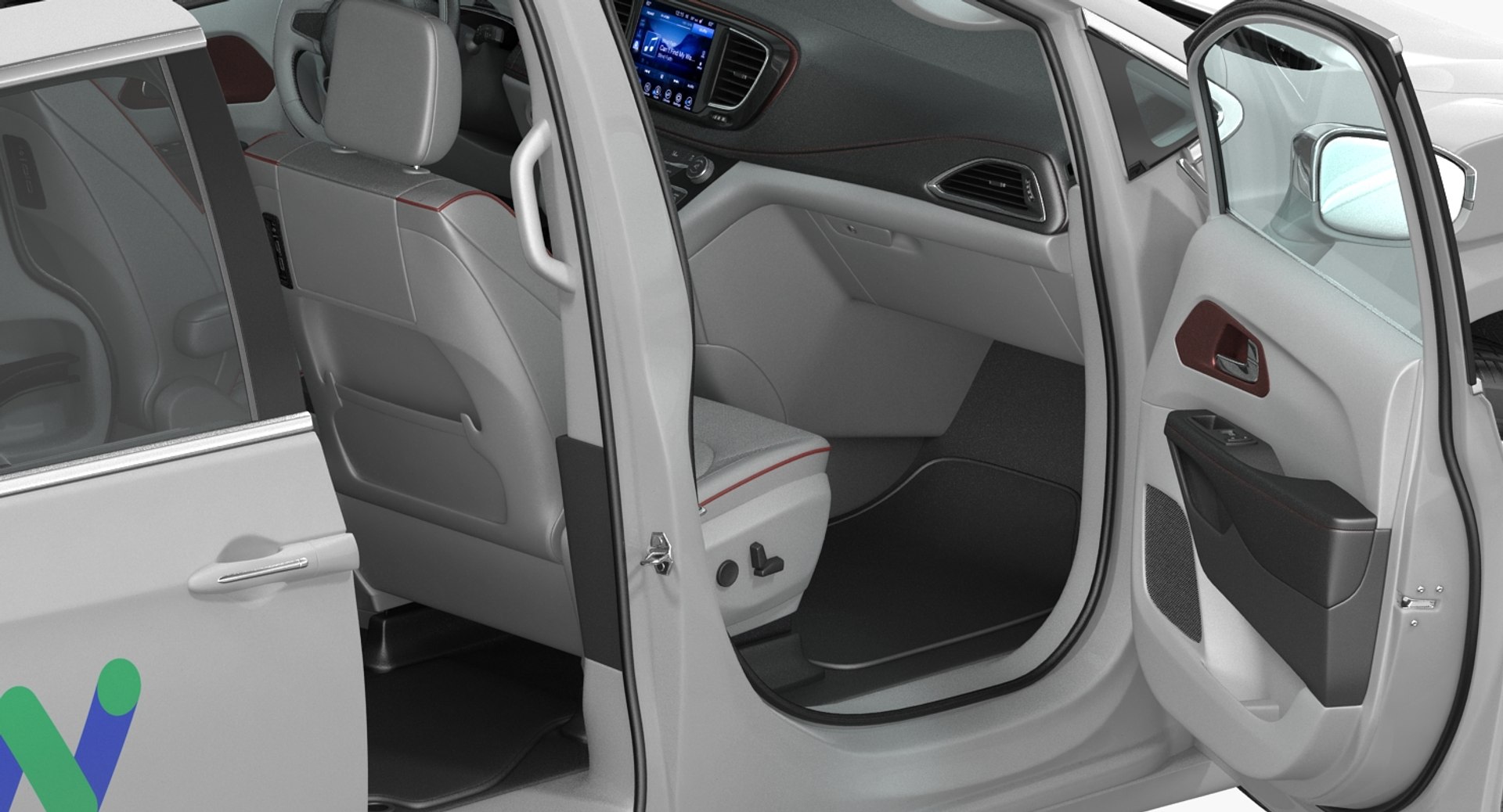 Self driving minivan waymo 3D model - TurboSquid 1333095