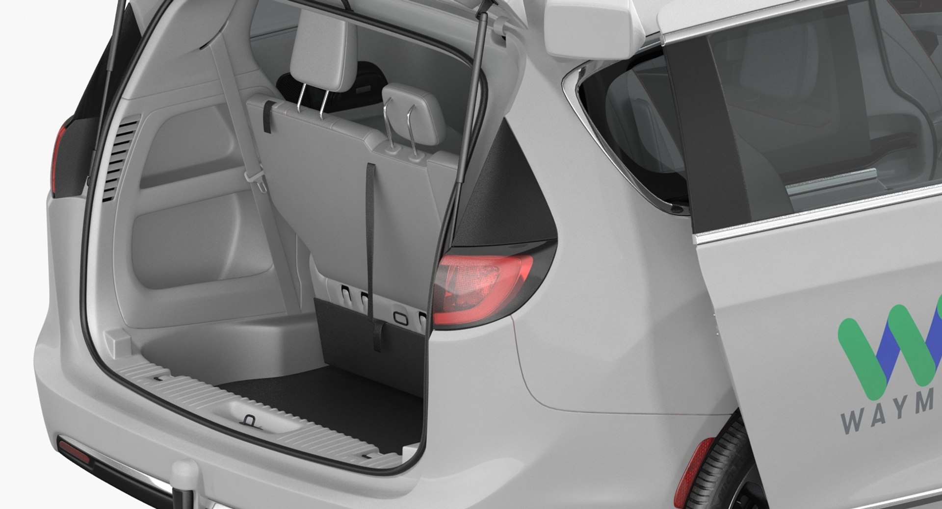 Self driving minivan waymo 3D model - TurboSquid 1333095