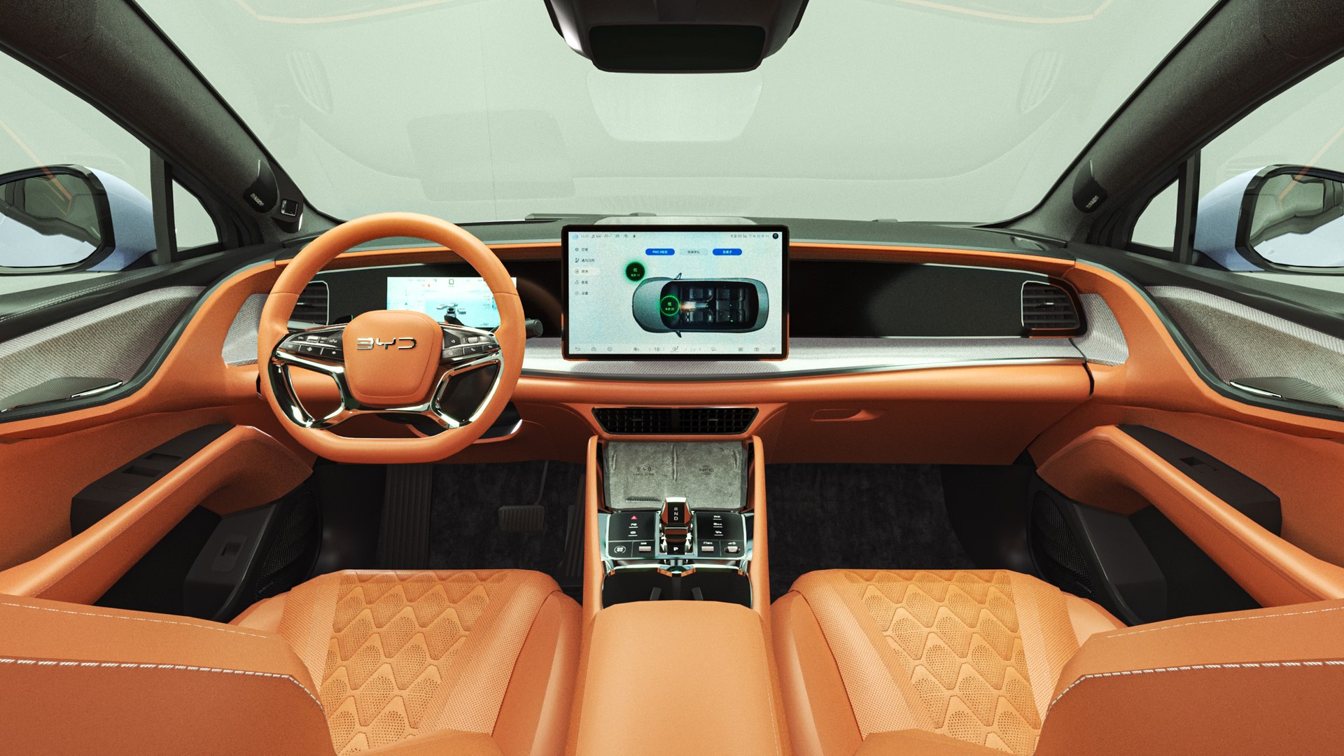 2024 BYD Sea Lion 07 EV With Interior 3D Model - TurboSquid 2285597