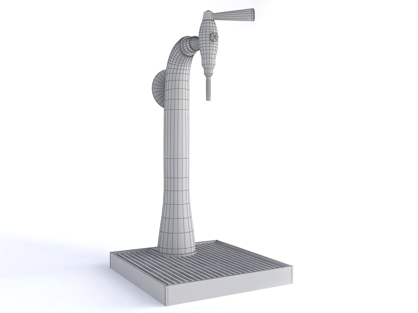 Bar Beer Tap 3D Model - TurboSquid 1438340