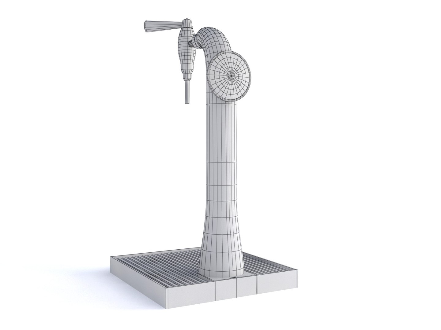 Bar Beer Tap 3D Model - TurboSquid 1438340