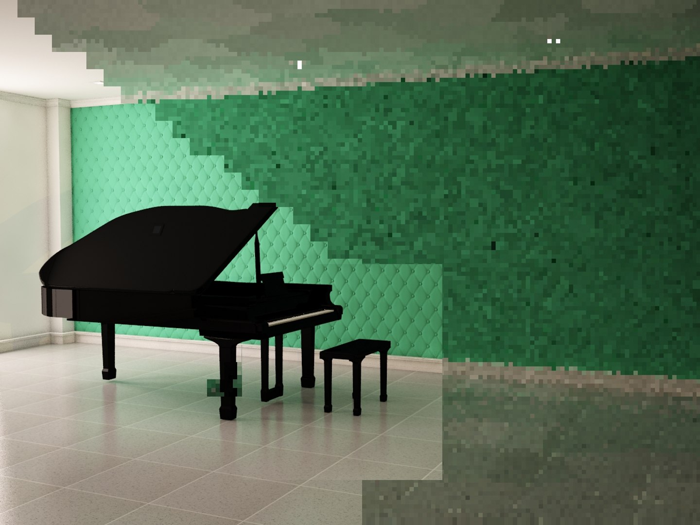 Piano Wall Panel 3D Model - TurboSquid 1153047