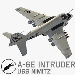 Grumman A-6 Intruder 3D Models for Download | TurboSquid
