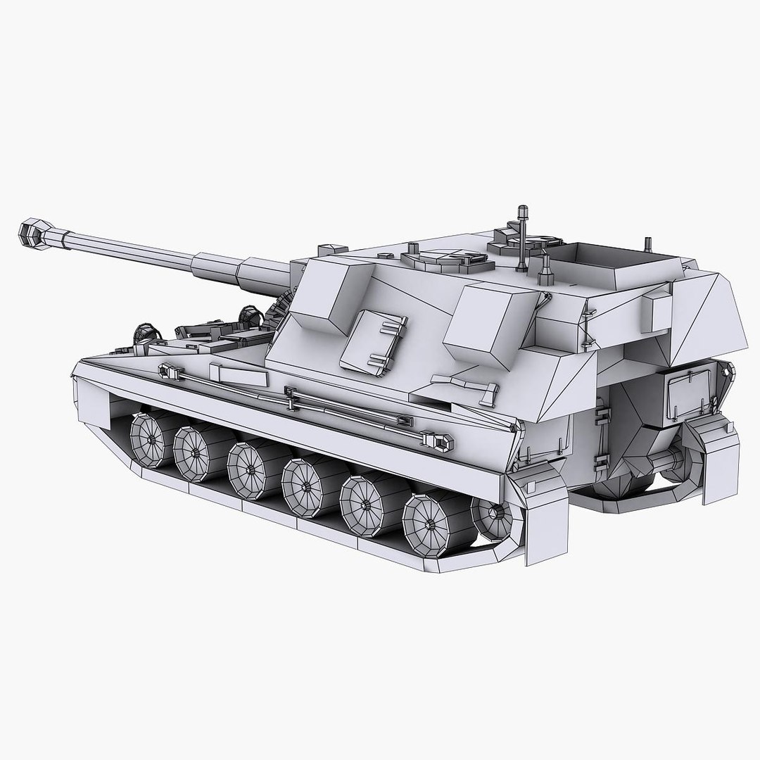 As-90 Self Propelled Howitzer 3d Max