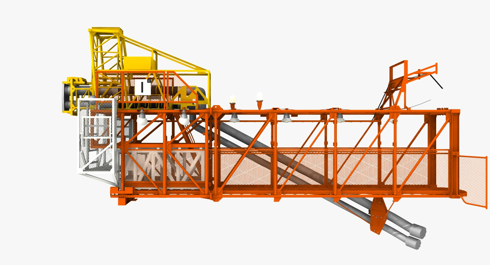 3D Swing Arm 1 Apollo - TurboSquid 1390417