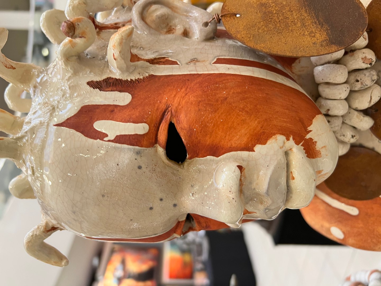 modelo 3d African Woman Bust with Spike Dreads - TurboSquid 2029298