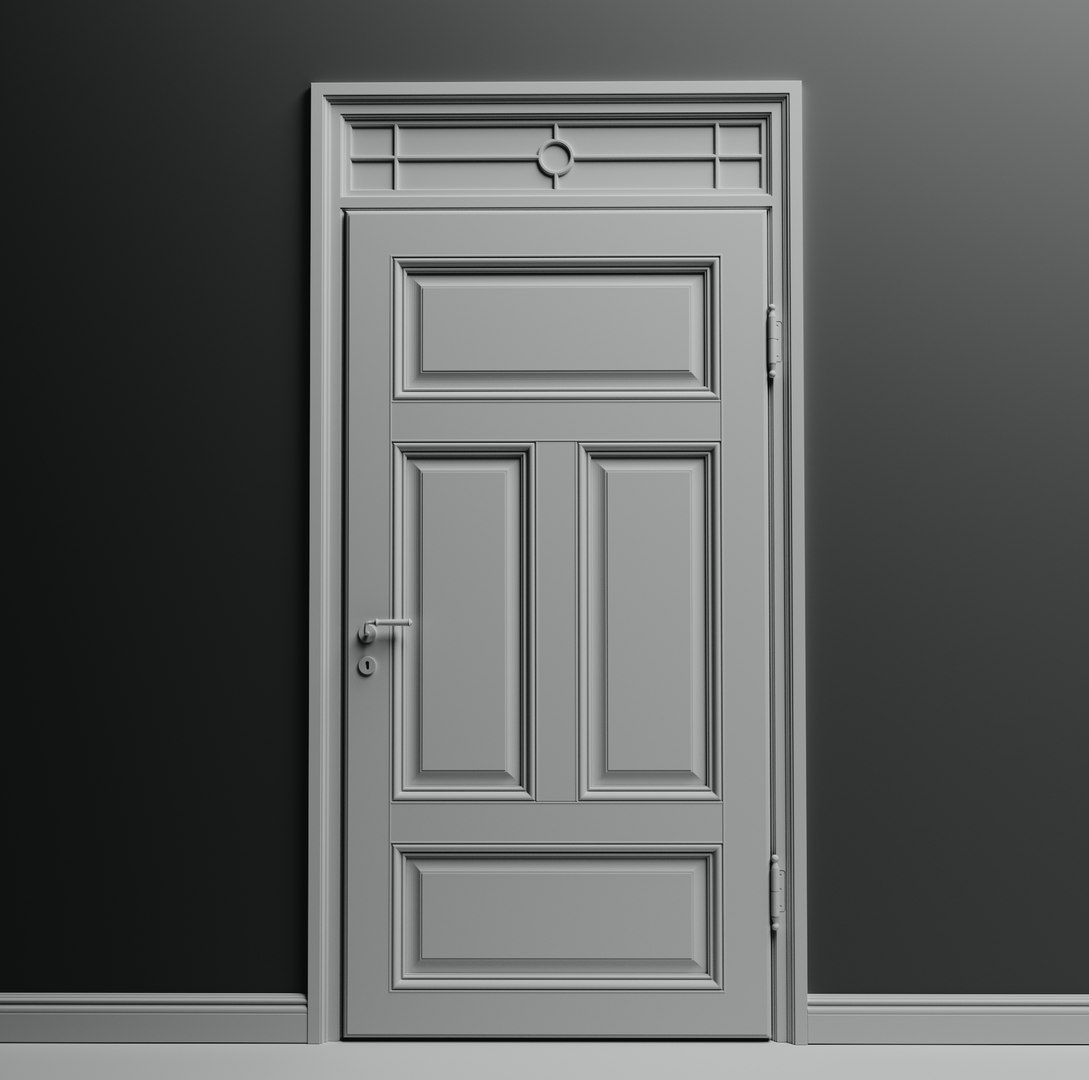 3d model of door