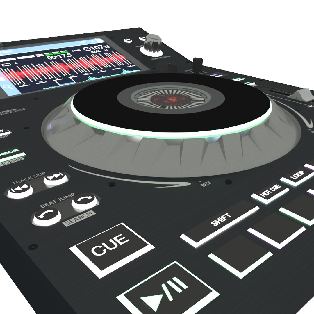Digital Turntables Model - TurboSquid 1270451