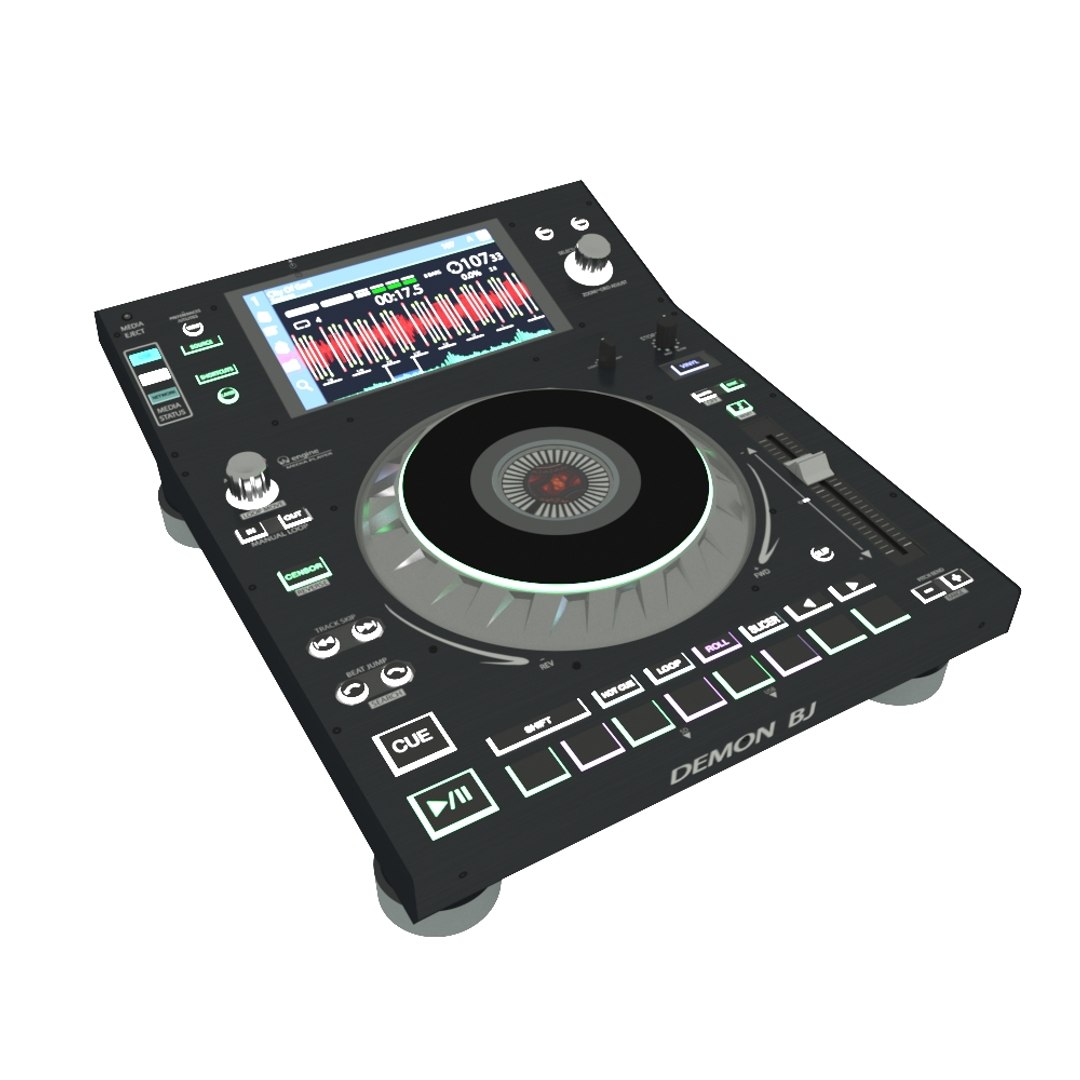 Digital Turntables Model - TurboSquid 1270451