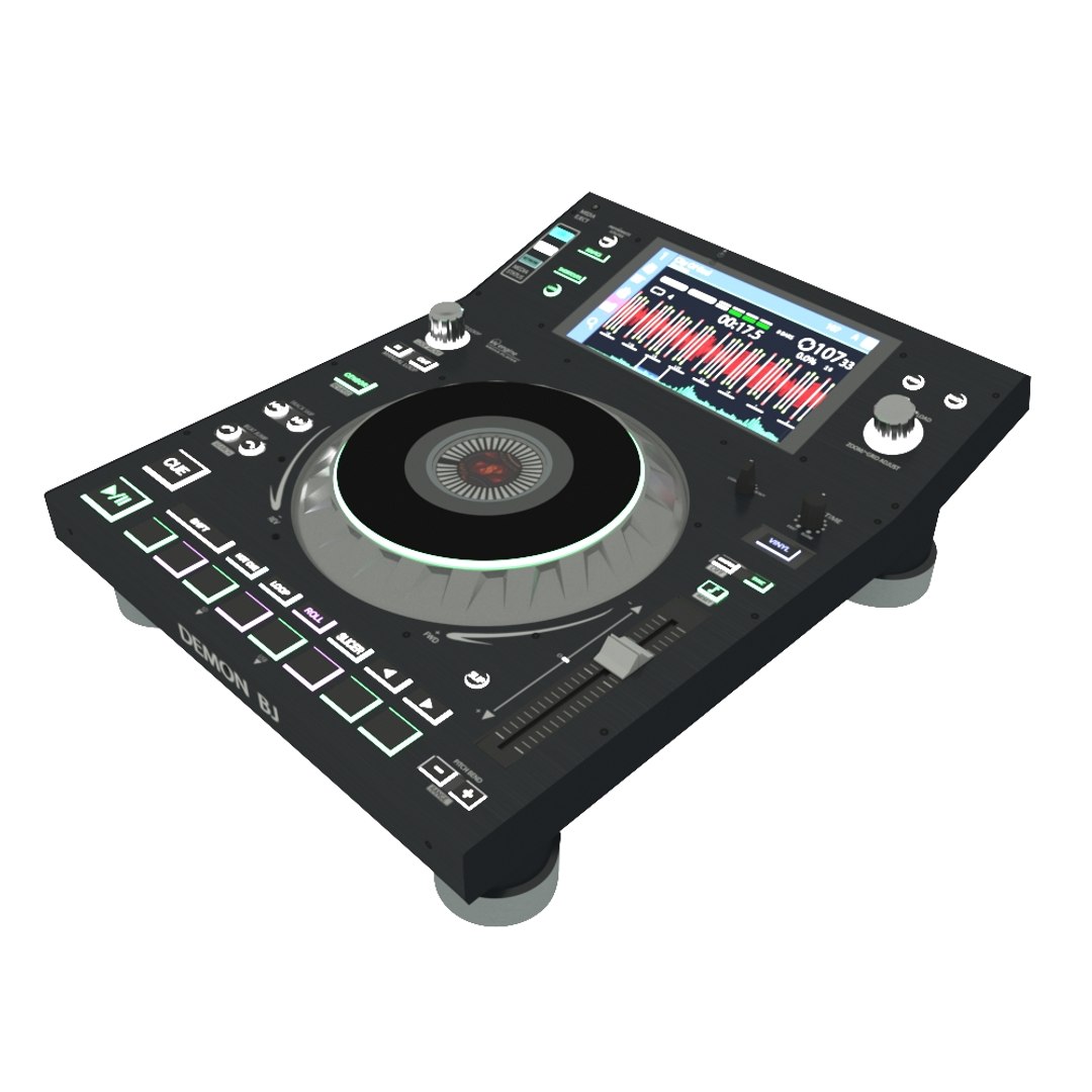 Digital Turntables Model - TurboSquid 1270451