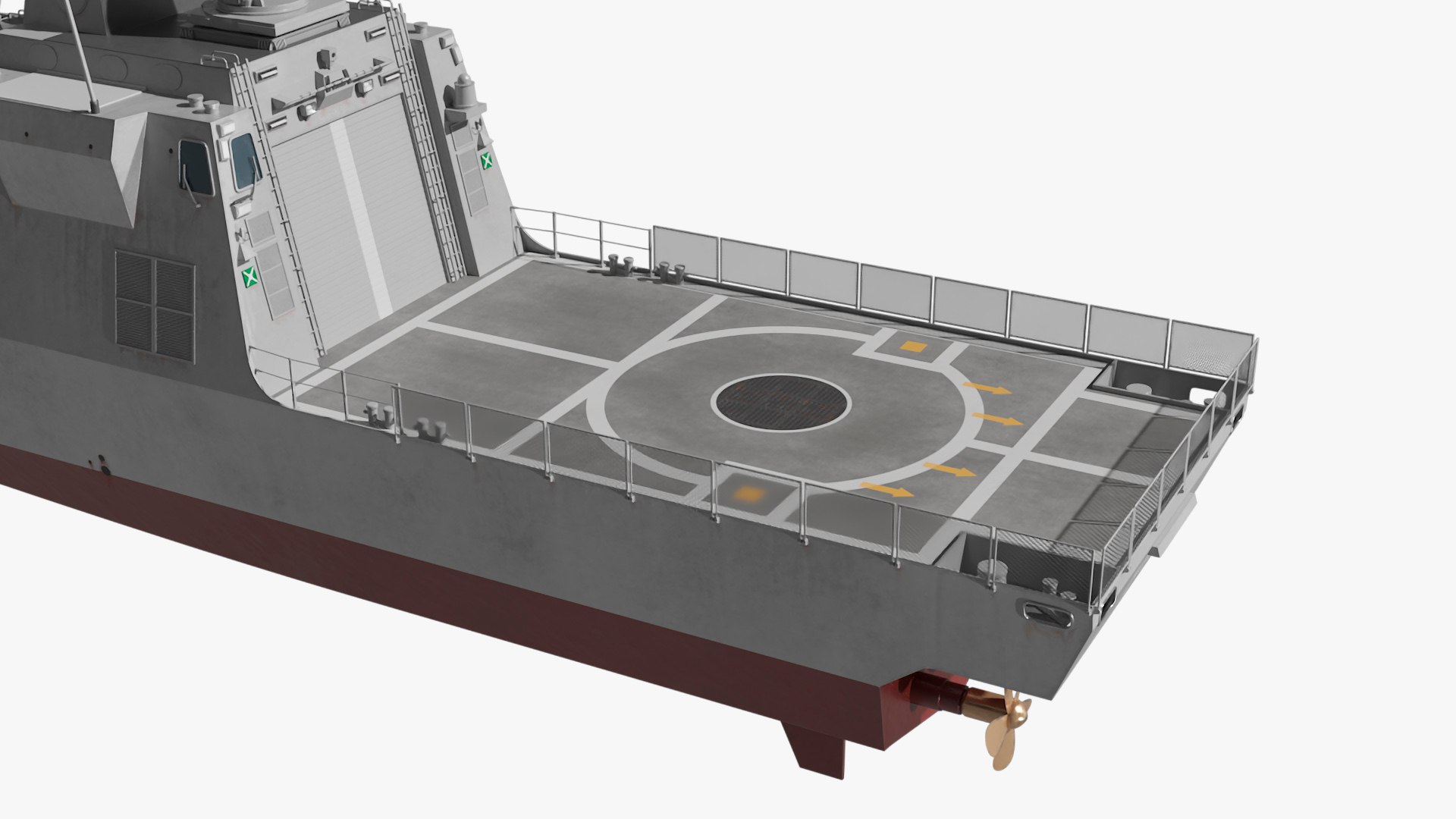Baynunah Class Corvette UAE Navy Rigged 3D Model - TurboSquid 2328172
