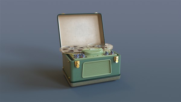 Revox F36 Reel to Reel Tape Recorder - 1962 3D - TurboSquid 1817682