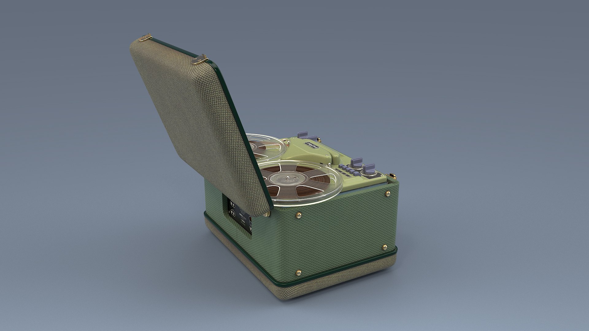 Revox F36 Reel to Reel Tape Recorder - 1962 3D - TurboSquid 1817682