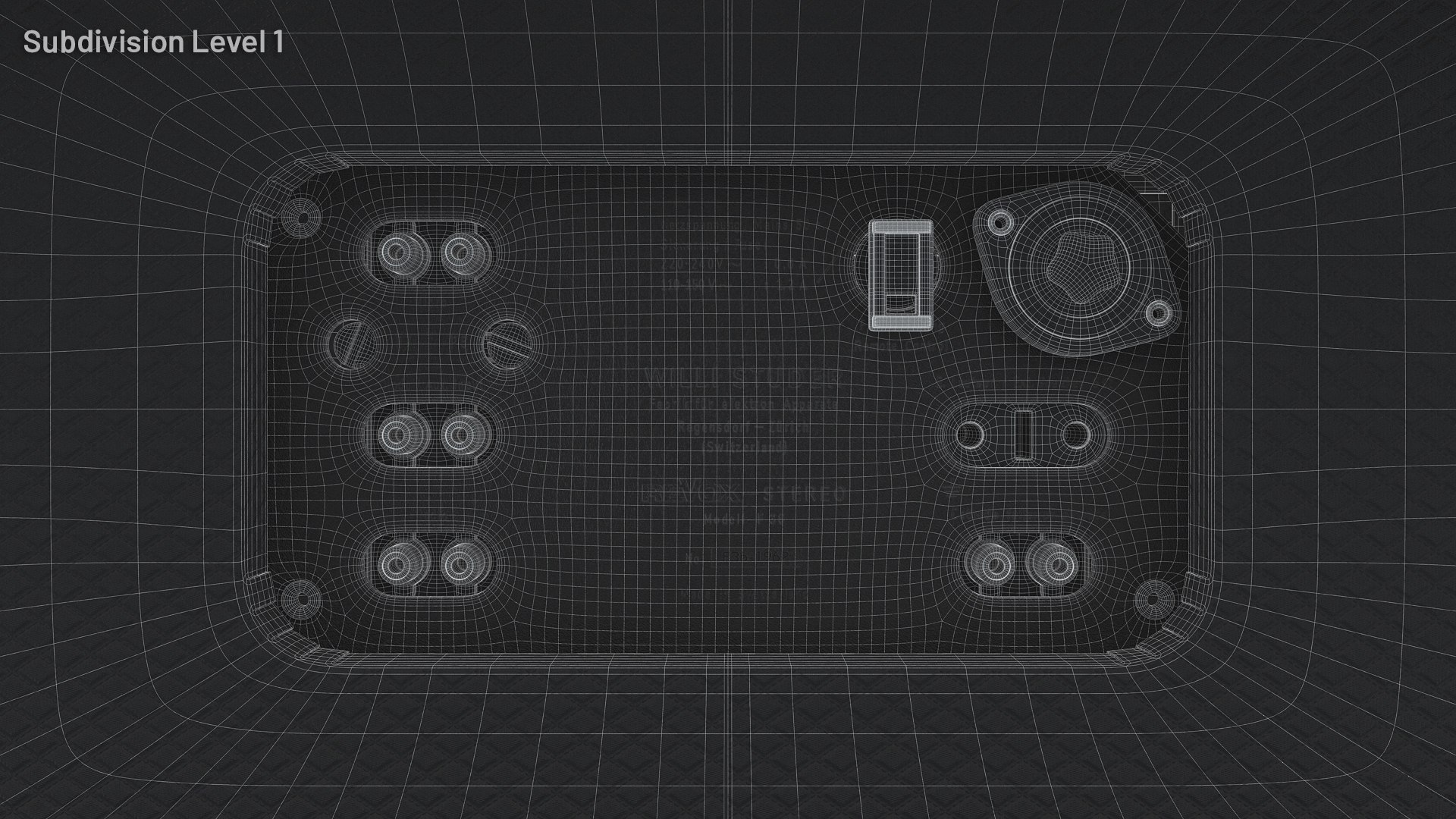 Revox F36 Reel to Reel Tape Recorder - 1962 3D - TurboSquid 1817682