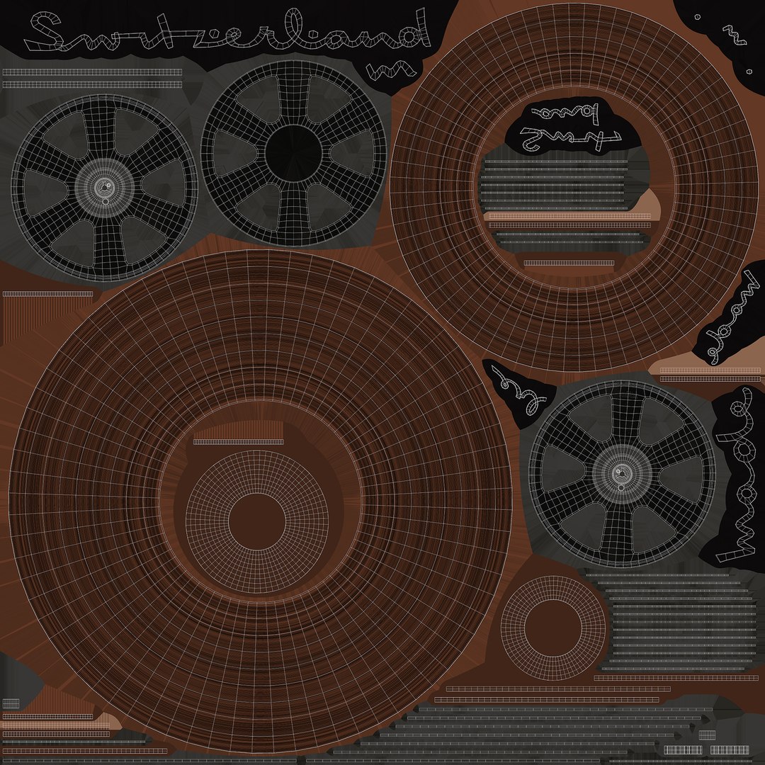 Revox F36 Reel to Reel Tape Recorder - 1962 3D - TurboSquid 1817682
