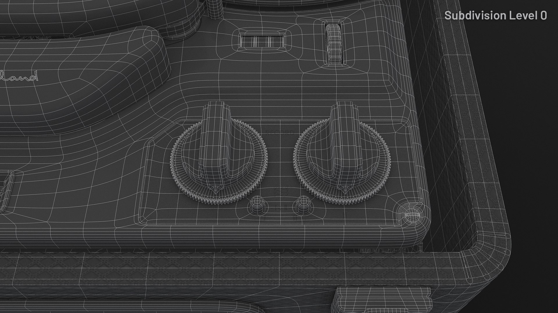 Revox F36 Reel to Reel Tape Recorder - 1962 3D - TurboSquid 1817682