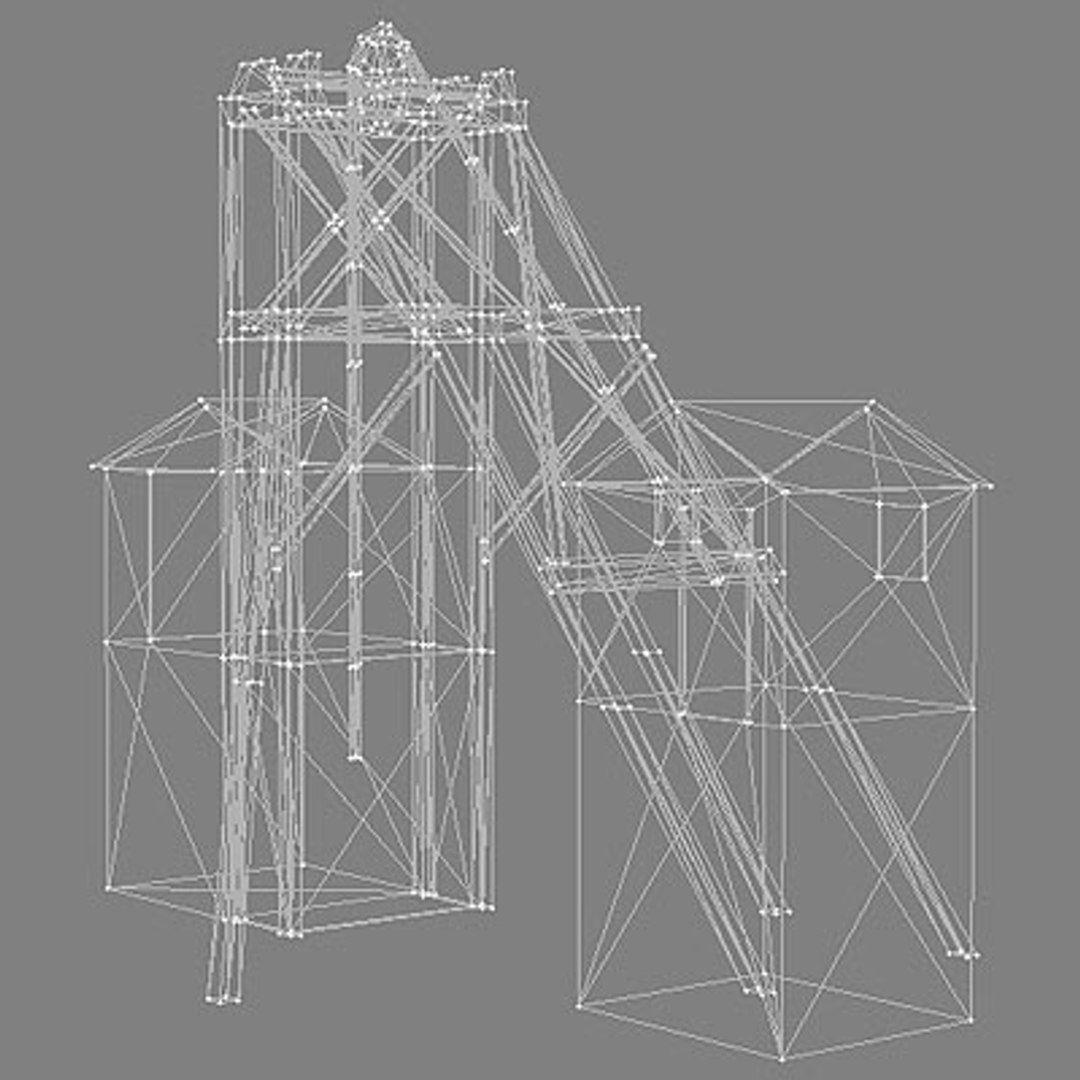 3d Model Historical Hard Rock Mining