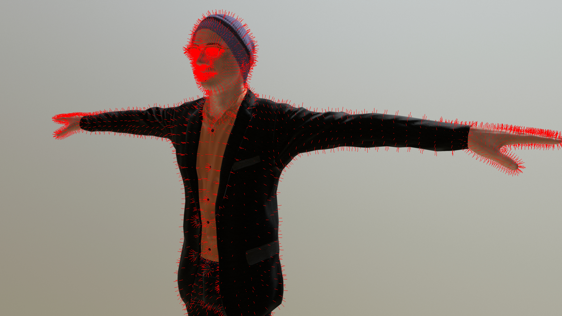 Free hacker - realistic ready 3D model - TurboSquid 1247050